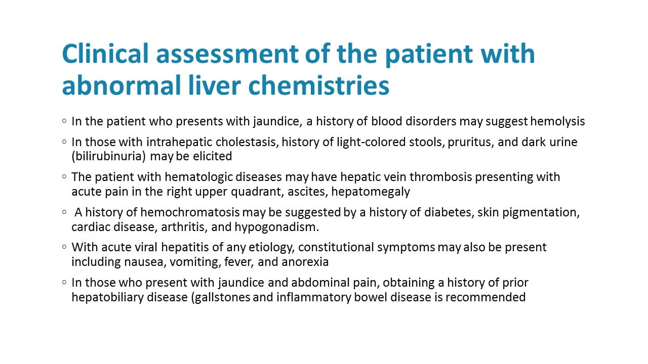 Evaluation of Abnormal Liver Chemistries - ACG Clinical Guideline (2017)