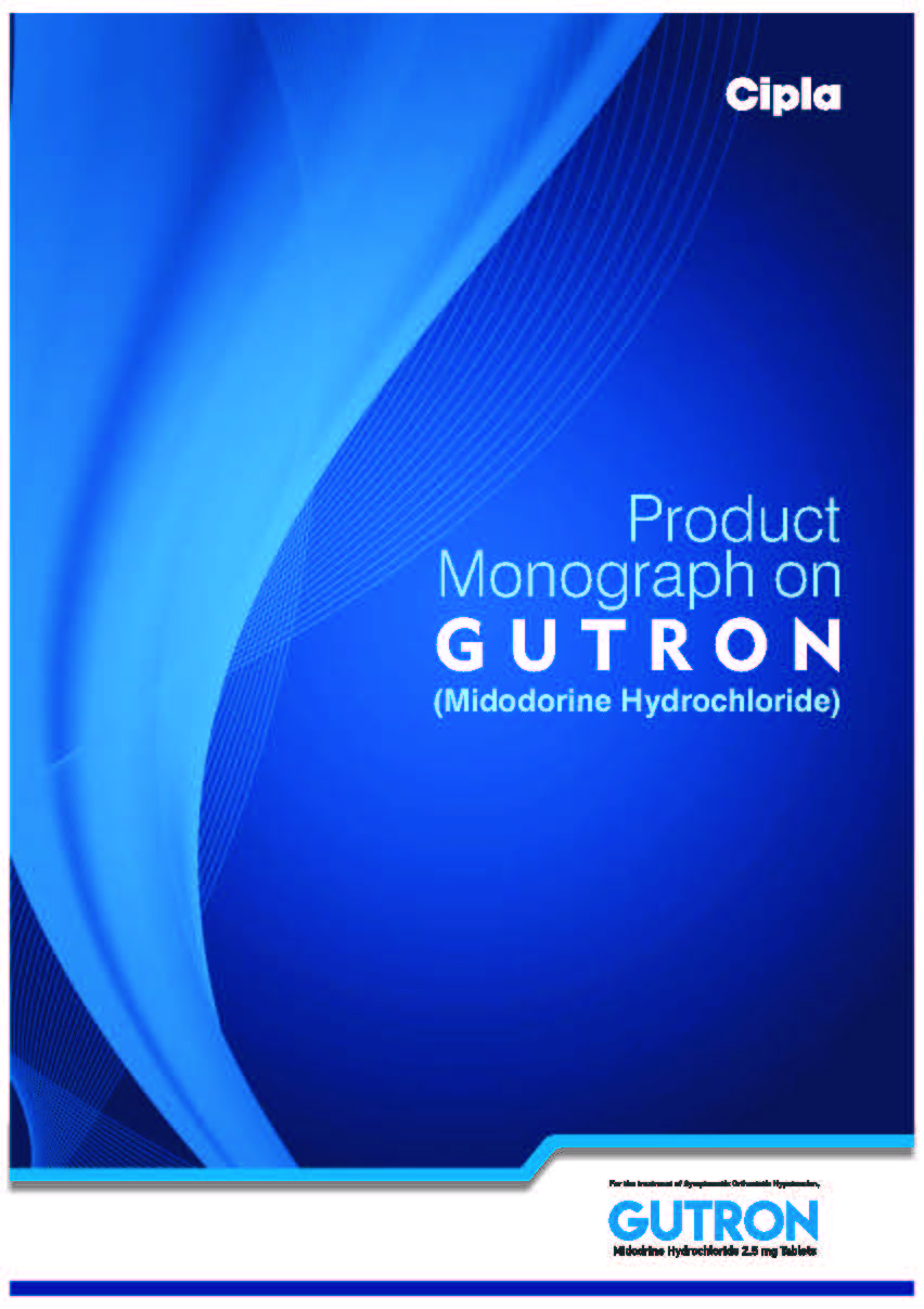 Gutron (Midodrine hydrochloride) Monograph