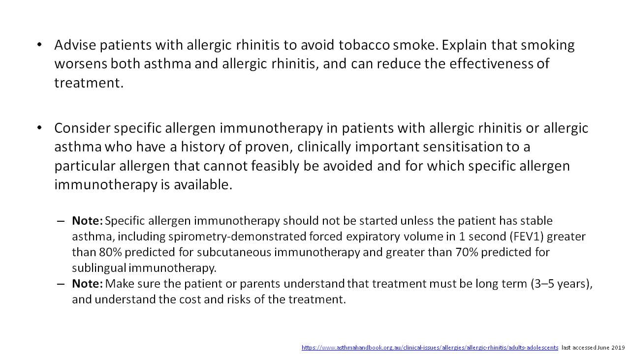 The Association Between Asthma And Allergic Rhinitis Current Perspective